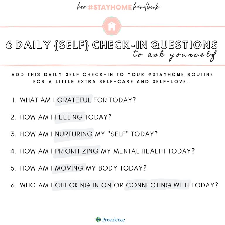 Daily Check-In Questions to Ask Yourself